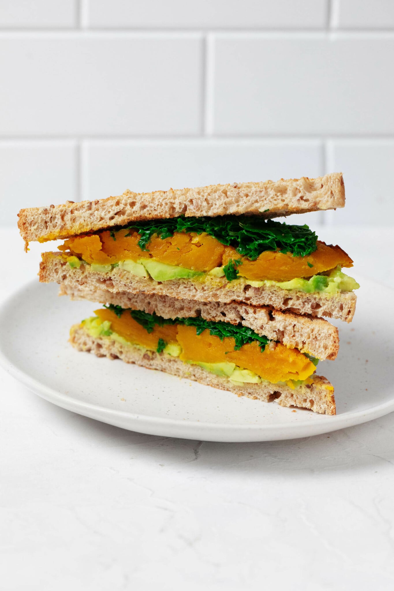Avocado and Kabocha Squash Sandwich | The Full Helping