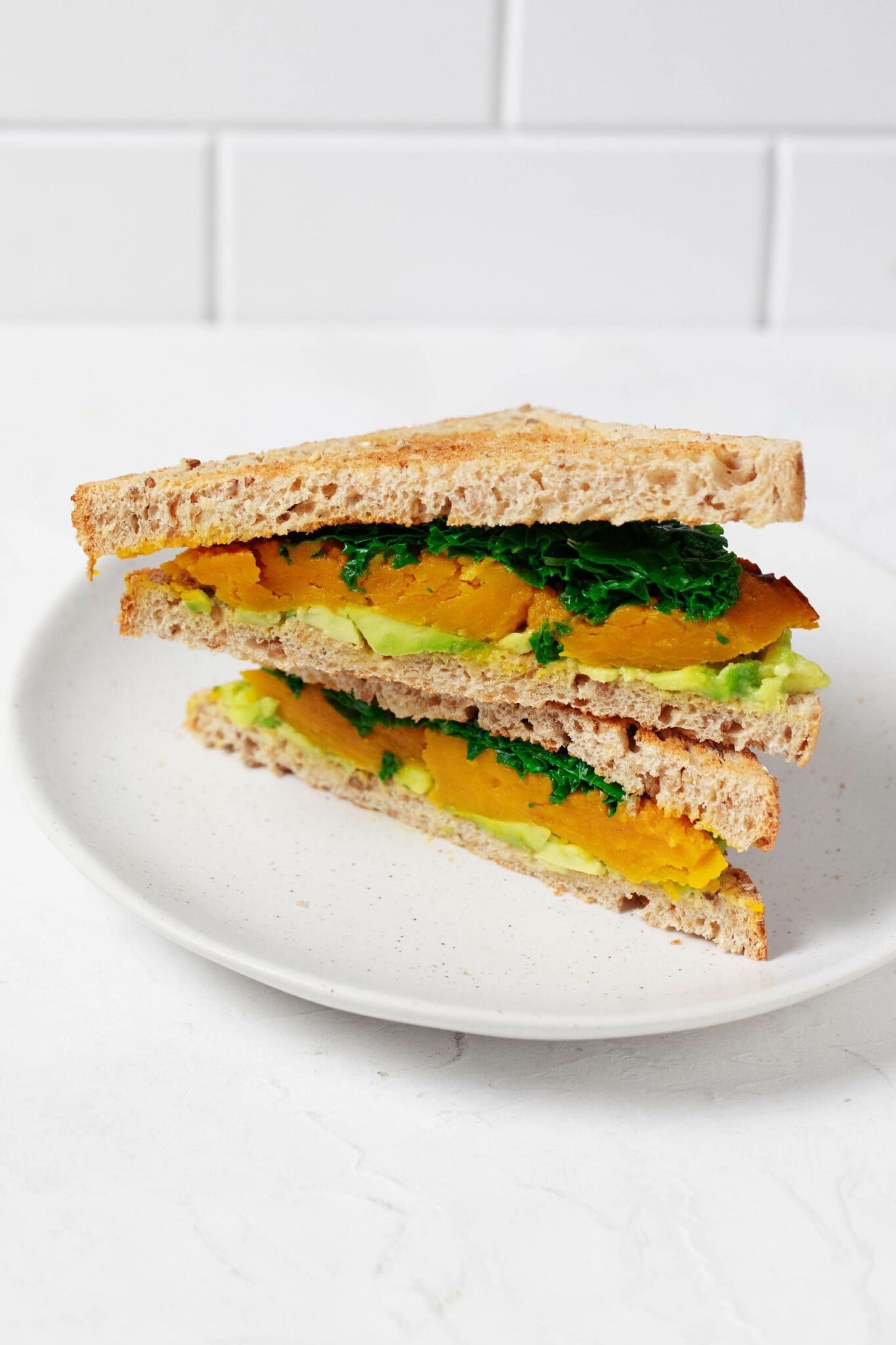 Avocado and Kabocha Squash Sandwich | The Full Helping