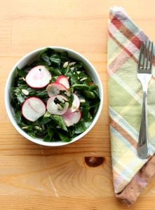 Raw Collard Green Salad (and a New Look) - The Full Helping