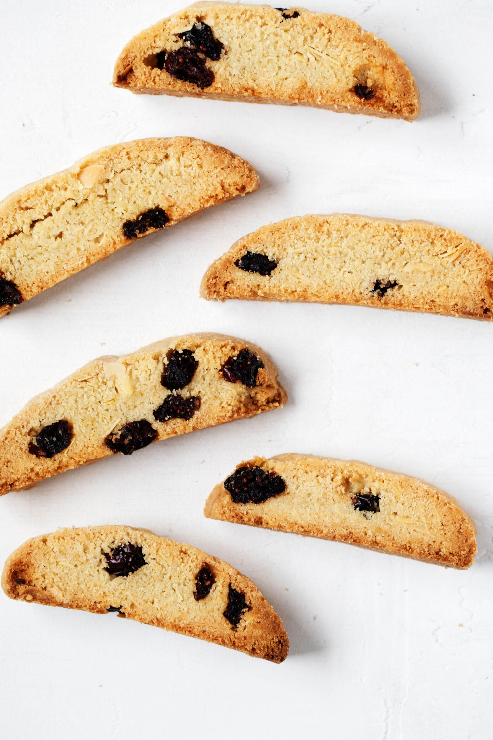 Vegan Cranberry Almond Biscotti | The Full Helping