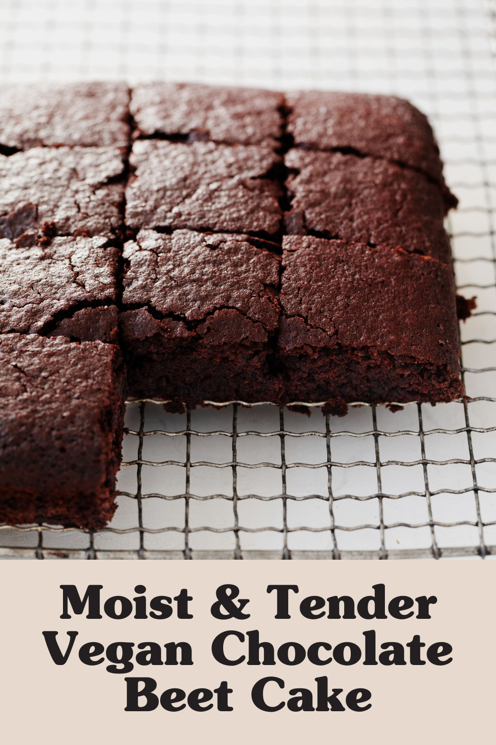 Vegan Chocolate Beet Cake | The Full Helping