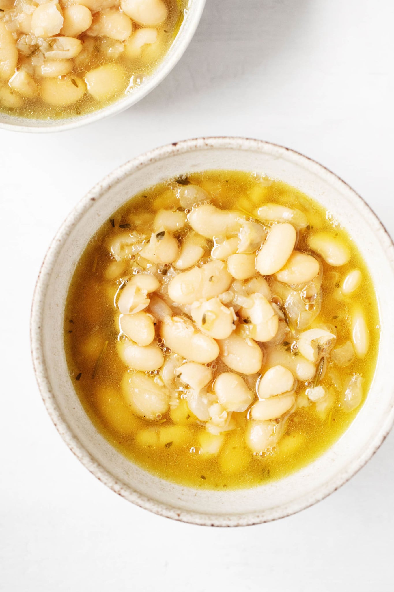 The Best, One-Pot Brothy White Beans | The Full Helping