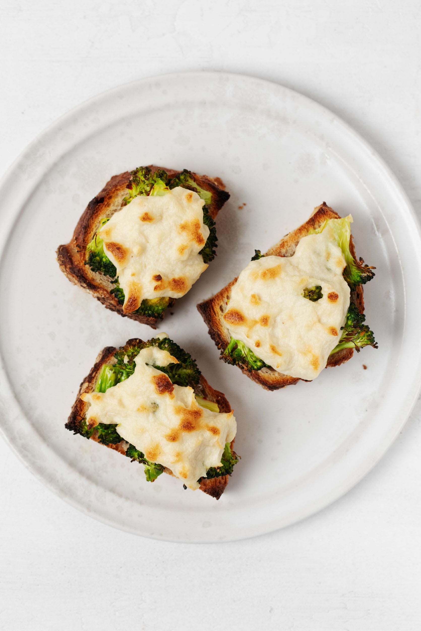 Vegan Broccoli Melts | The Full Helping