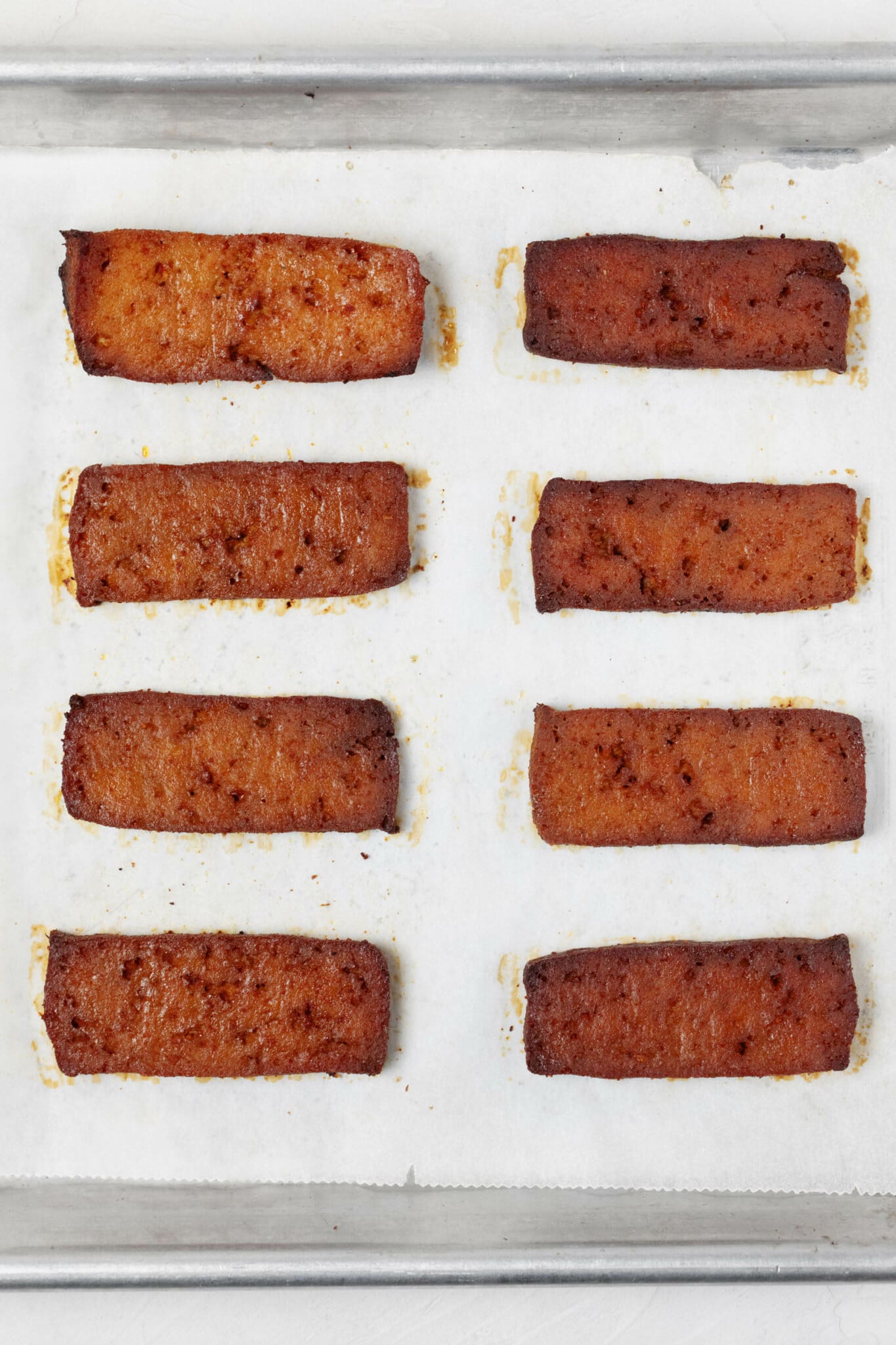 Baked Smoky Tofu with Smoked Paprika | The Full Helping