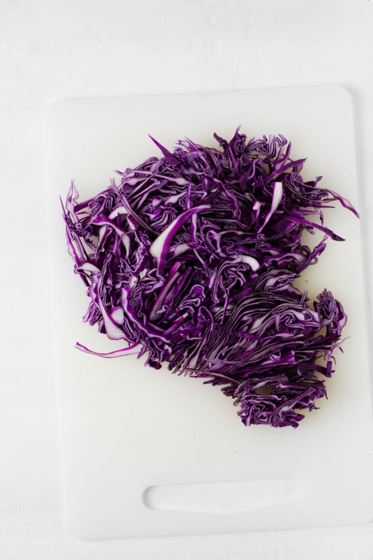Quick Pickled Red Cabbage | The Full Helping